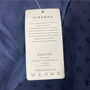 kirundo | Dresses | Kirundo Womens Babydoll Swiss Dot Dress Size M ...